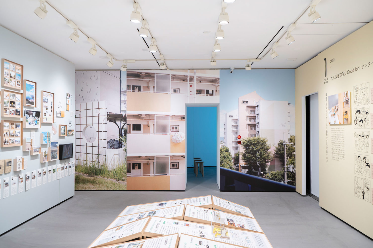 原田祐馬率いるUMA / design farmによる展覧会「Tomorrow is Today」の会場写真と、榊原充大によるレビュー ...