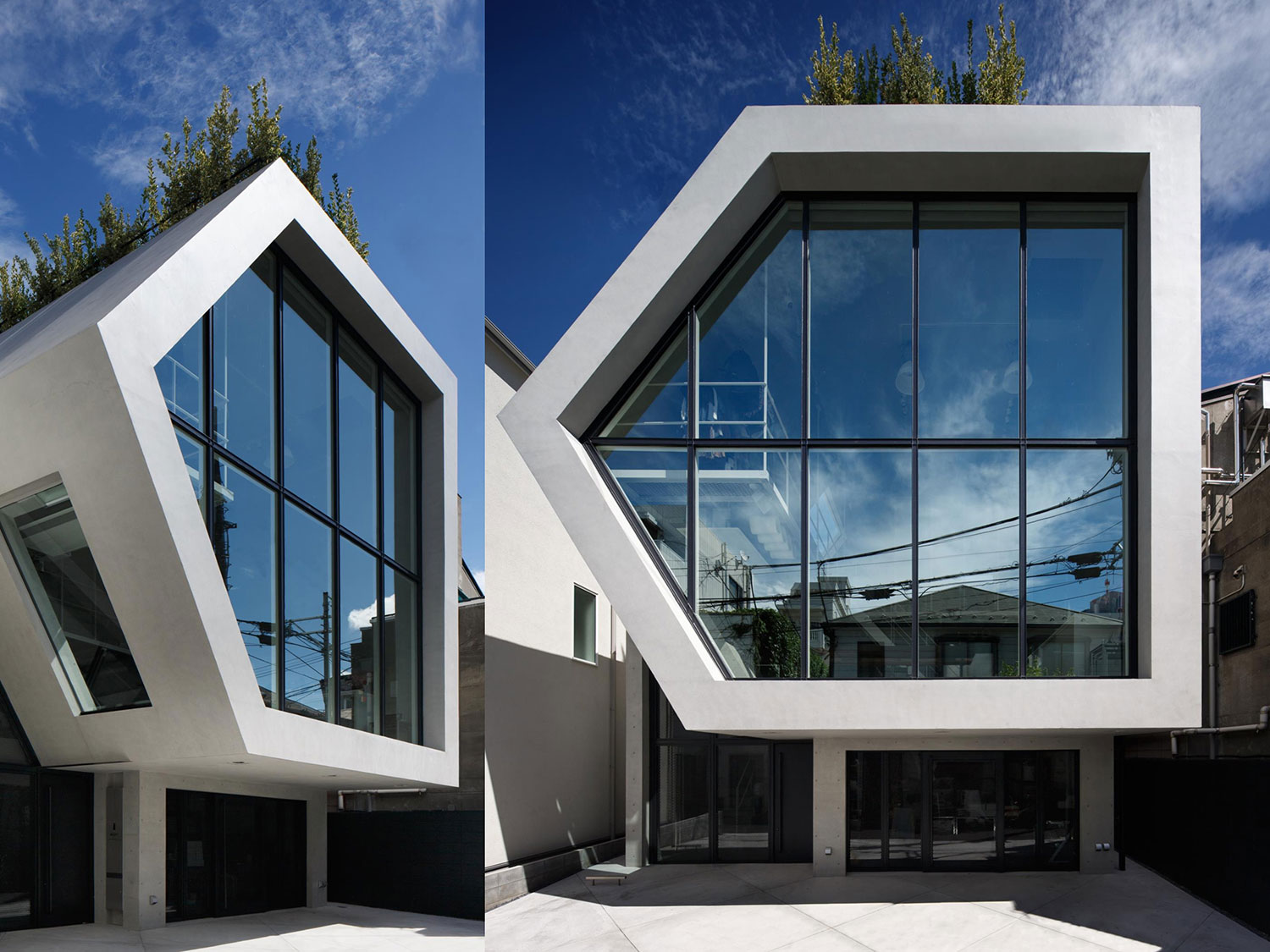 Atelier Tsuyoshi Tane Architectsによる、東京の住宅「Todoroki House in Valley ...