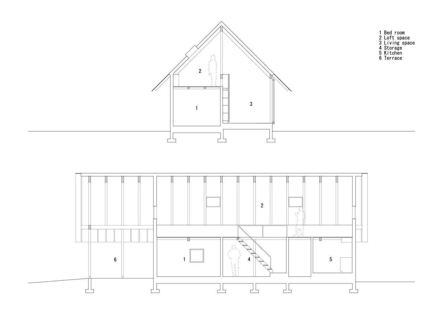 玉田誠＋脇本夏子 / 玉田脇本建築設計事務所による、長野・佐久市の住宅「SAKU HOUSE」。将来の住まい方の変化も受容可能な住宅との要望に ...