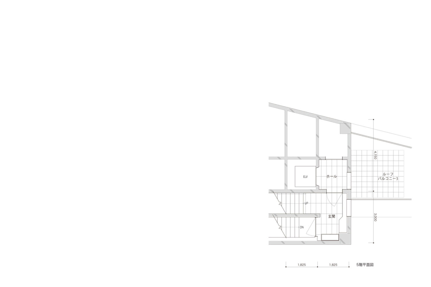 茂木哲 / nagomによる、東京・港区の住戸改修「ジャパンディスタイルの家」。外国の方の賃貸入居を想定した計画。“日本らしさ”も備えた住まいを目指し、日本建築の“天井面で空間の格式を示す ...