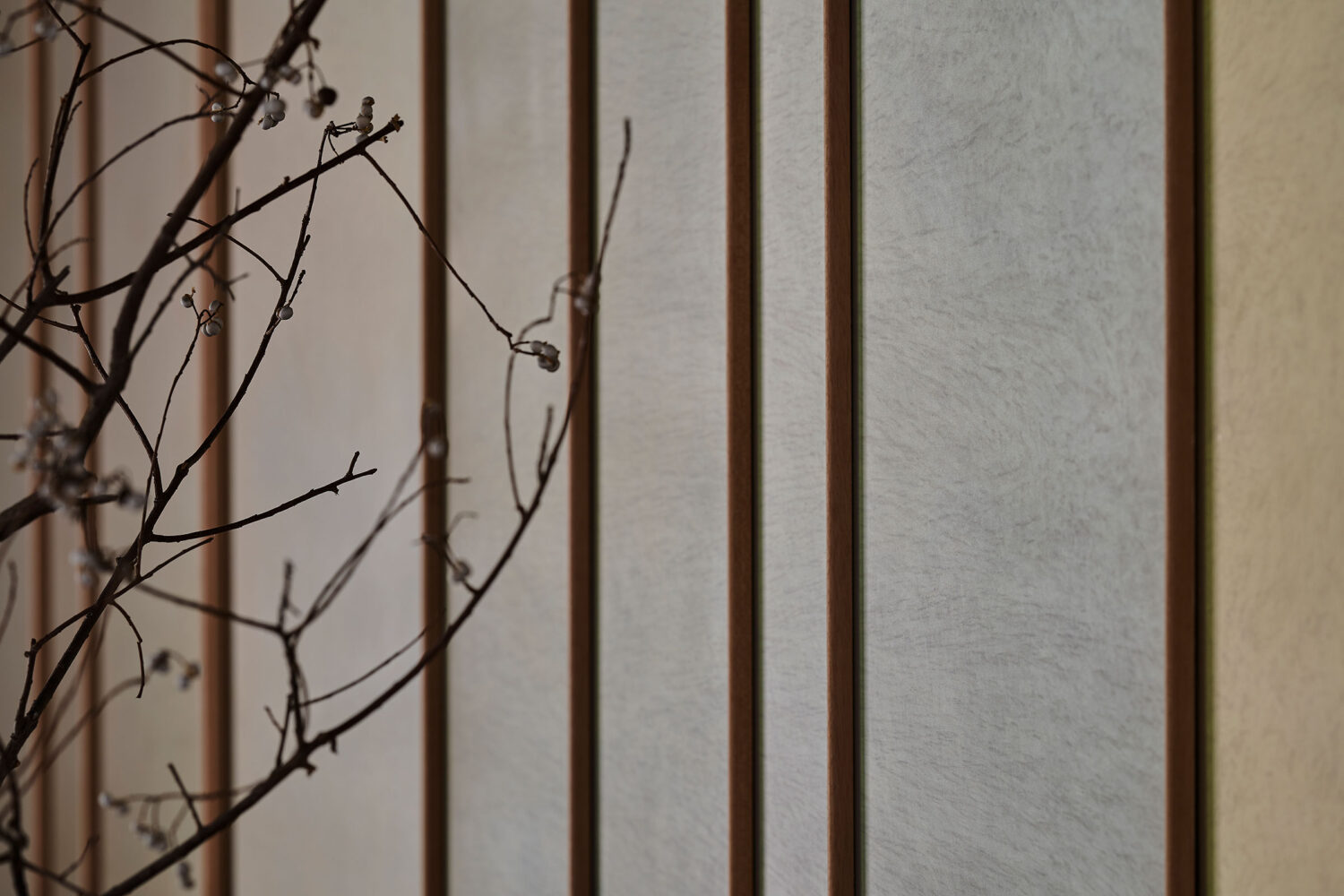 今津康夫 / ninkipen!による、大阪・羽曳野市の飲食店「viteraska」。歴史ある街道沿いの古民家を改修。“現代的な料理”を提供する店舗の為に、“過去と現在をチューニング”する空間 ...